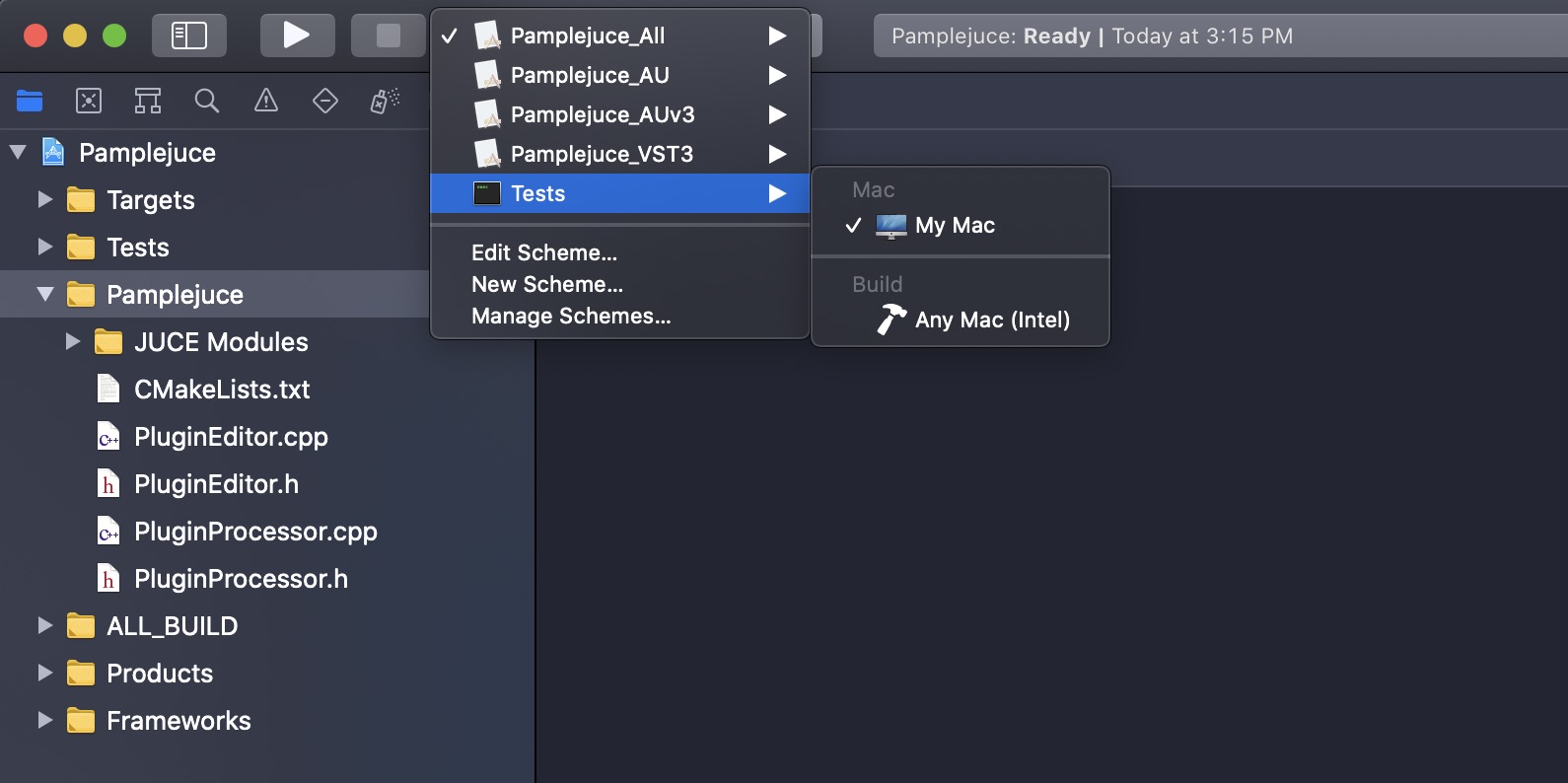 How to use CMake with JUCE · Melatonin