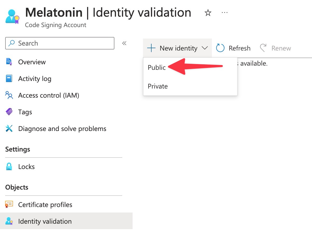 Code signing on Windows with Azure Trusted Signing · Melatonin