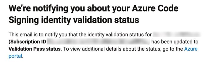 Code signing on Windows with Azure Trusted Signing · Melatonin