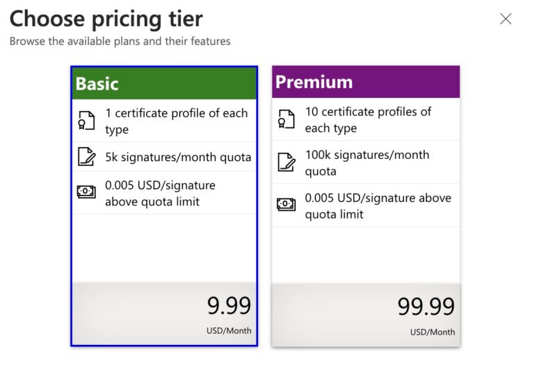 Code signing on Windows with Azure Trusted Signing · Melatonin